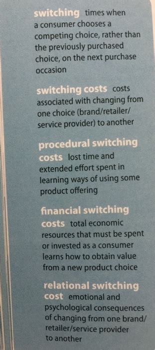 Read About The Switching Costs In This Weeks