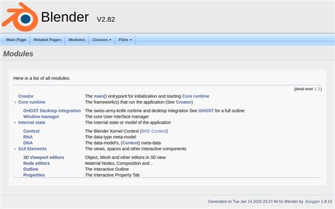 I D Like To Help Improve The Use Of Doxygen In Blender Main Source Documentation Developer Forum