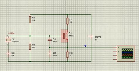Correct Crystal Oscillator Simulation Electrical Engineering Stack