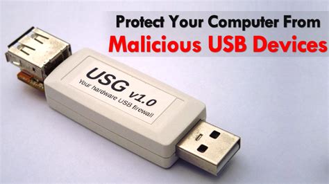 This Device Protects Your Computer From Malicious Usb Devices
