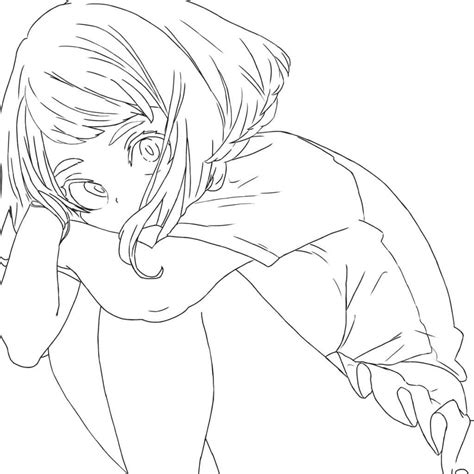 Ochako Uraraka Coloring Pages Coloringlib Ochako Uraraka Coloring Pages Coloringlib