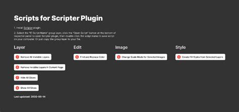 Scripts For Scripter Plugin Figma