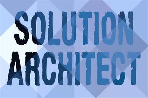 Conceptual Caption Solution Architect Business Showcase Design Applications Or Services Within