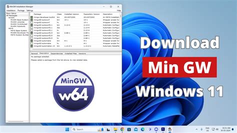 How To Download And Install Mingw In Windows 11 Youtube