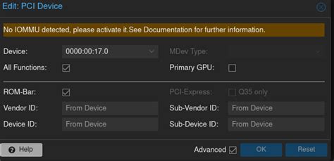 proxmox help iommu stopped working after system update r homelab