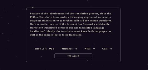 GitHub Arianejay Typing Speed Game Vanilla Js A Typing Speed Game Built With Vanilla Javascript