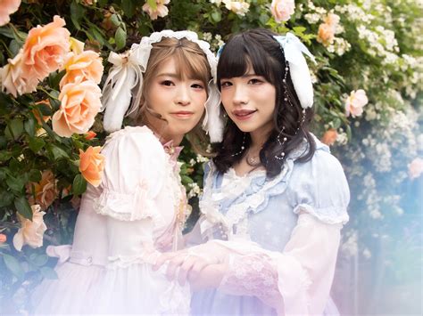 山田はるか 男の娘メイク On Twitter 今日は月島なるちゃん 2kyjp ＆弥生ちゃん Yayoi Satin ペアでロリータ
