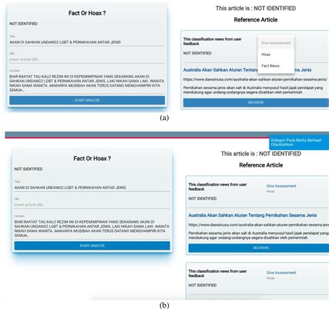 Figure 4 From An Indonesian Hoax News Detection System Using Reader Feedback And Naïve Bayes