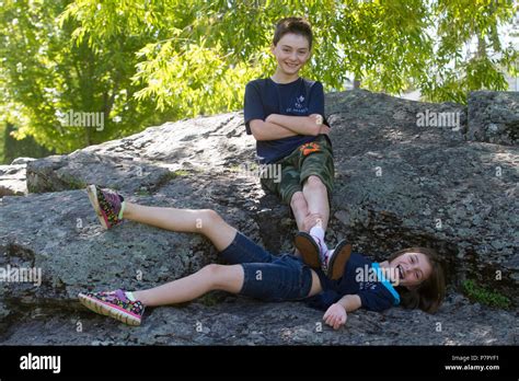 Yeard Old Brother And Yead Old Sister Posing For Portraits