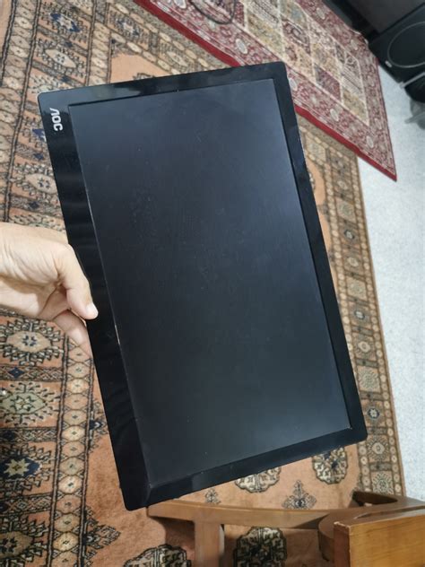 AOC L1601fwux 16 LCD Portable Monitor Price Reduced Computers Tech Parts Accessories