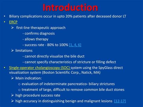 Prospective Evaluation Of Single Operator Peroral Cholangioscopy In Liver