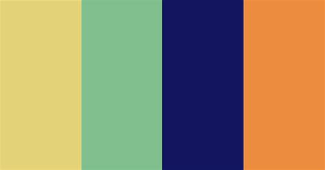 Keep It In The Flock Color Scheme Blue