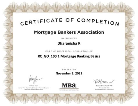 Dharanisha R On Linkedin Mortgage Basics Certification Mortgage