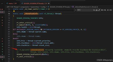 Rt Thread移植systemview中遇到的问题systemview Rtthread Csdn博客