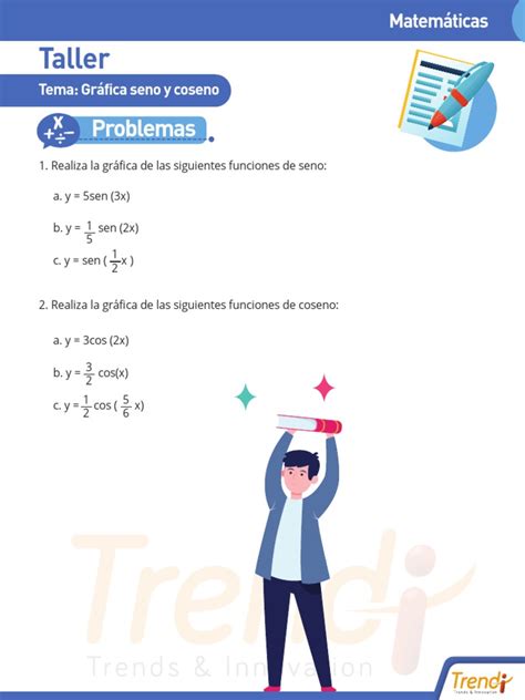 Taller Ma 10 Gráfica Seno Y Coseno Pdf