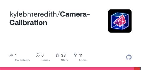GitHub Kylebmeredith Camera Calibration