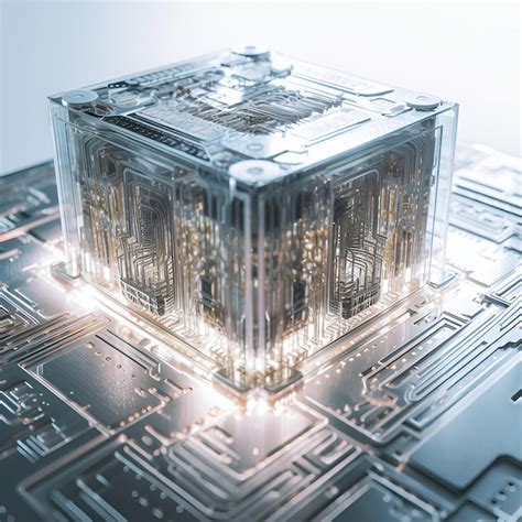 Premium Ai Image A Large Electronic Processor