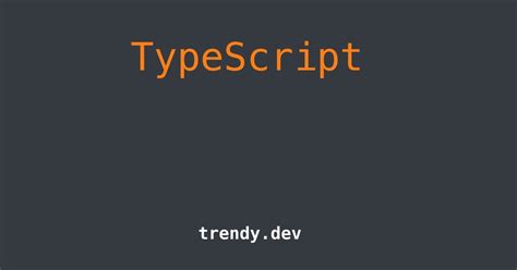 Weekly Trending Typescript Repos Rtypescript