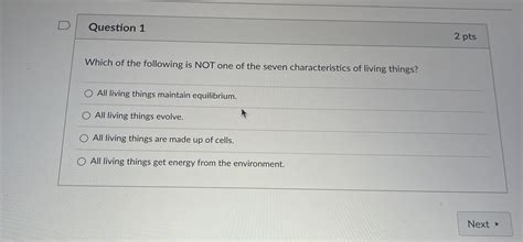 Solved Question 12 ﻿ptsWhich of the following is NOT one of | Chegg.com