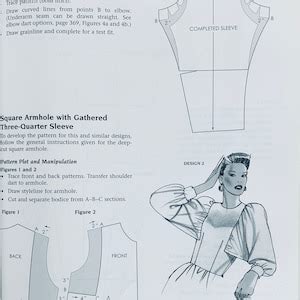Pattern Drafting Book How To Draft Basic Patterns Fashion Etsy
