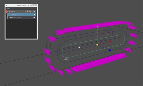 solved mash network along a curve autodesk community