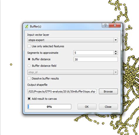 Vector Using Buffer Tool In Qgis Geographic Information Systems