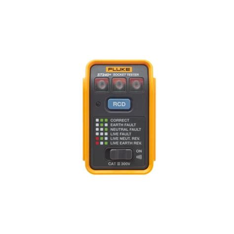 Fluke St240 Rcd Socket Tester With Beeper Advanced Tools