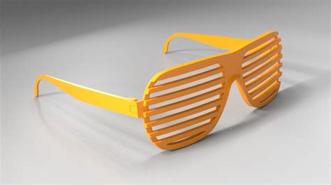 Stl File Dj Glasses 👓 ・3d Print Design To Download・cults