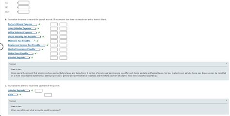 Solved Summary Payroll Data In The Following Summary Of Data Chegg Com