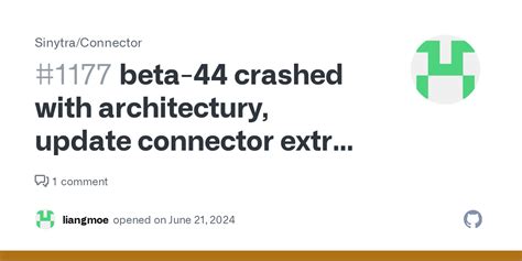 Beta 44 Crashed With Architectury Update Connector Extra Also Does Not Fix It · Issue 1177