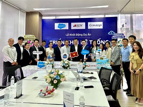 Bin Corporation Group Ký Kết Cùng Gimasys “triển Khai Hệ Thống Salesforce Crm Marketing Cloud