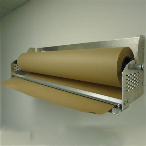 Jh Mech 24 Inch Wall Mounted Butcher Paper Roll Dispenser And Cutter