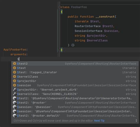 Symfony PhpStorm Plugin Espend De
