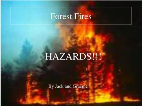 Ppt Forest Fires Powerpoint Presentation Free Download Id1772294