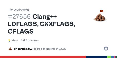 Clang Ldflags Cxxflags Cflags · Microsoft Vcpkg · Discussion 27656