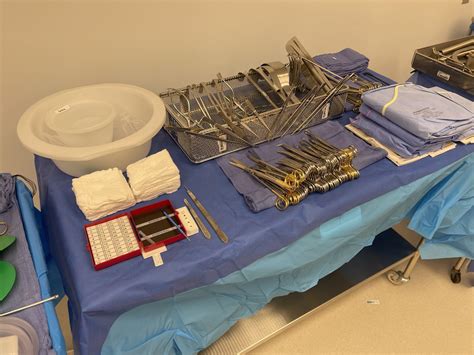 Cholecystectomy Mayo Stand And Back Table Setup Cstsetup