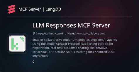 Llm Responses Mcp Server Langdb