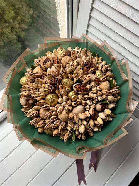 Ореховый букет Фруктовые съедобные композиции Съедобные композиции Букет