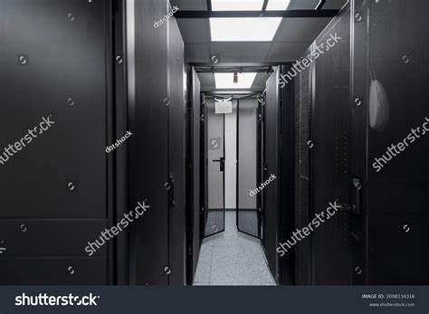 Data Center Multiple Rows Fully Operational Stock Photo 2098134316 Shutterstock