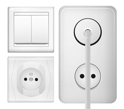 Premium Vector Realistic Power Socket