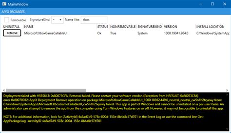 GitHub Montago PowerApp Appx Remover Appx Package Remover Using PowerShell API