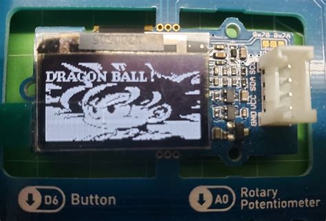 《arduino首次接觸就上手》的進階教學 追憶鳥山明：oled螢幕上的經典重現 Cavedu教育團隊技術部落格