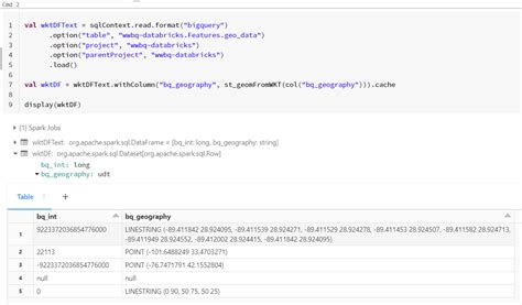 Solved Does Databricks Support Writing Geographygeometry