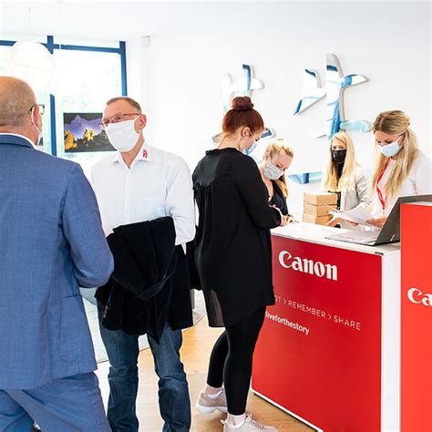 Hybrides Product Launch Event And Roadshow Für Canon Royal5