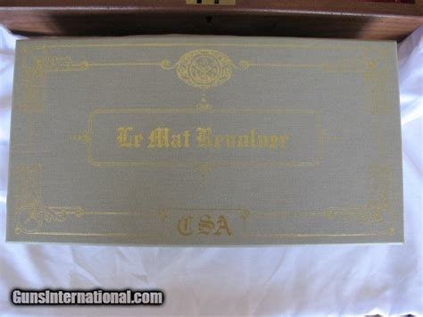 General Jeb Stuart Limited Edition Lemat Revolver