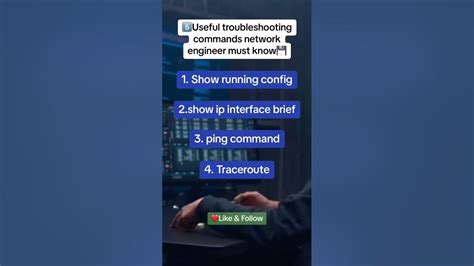 Which U Use 5️⃣ Useful Troubleshooting Commands Every Network Engineer Must Know 💥🤩ccna Cisco
