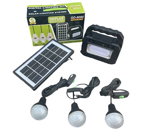 Купить Универсальная солнечная станция GDPlus GD-8080 / Power Bank ...