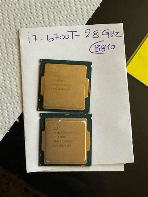 CPU Intel Core i T GHz Preis Pro Stück Kaufen auf Ricardo