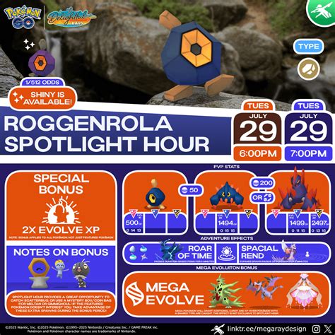 Evolucao Roggenrola 🎉 Hora Do Holofote Em Pokémon Go
