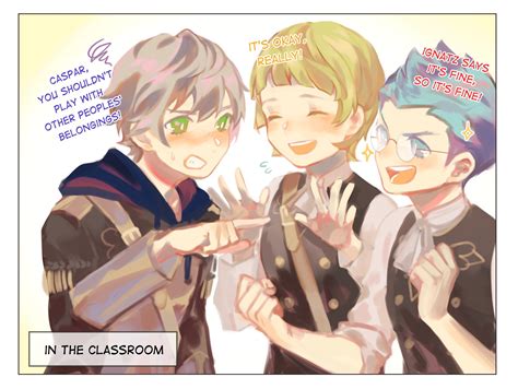 Caspar Von Bergliez Ashe Ubert And Ignatz Victor Fire Emblem And More Drawn By Suto